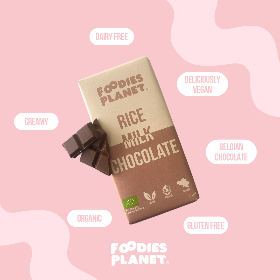 Belgian Rice Milk Chocolate – FOODIES-PLANET®