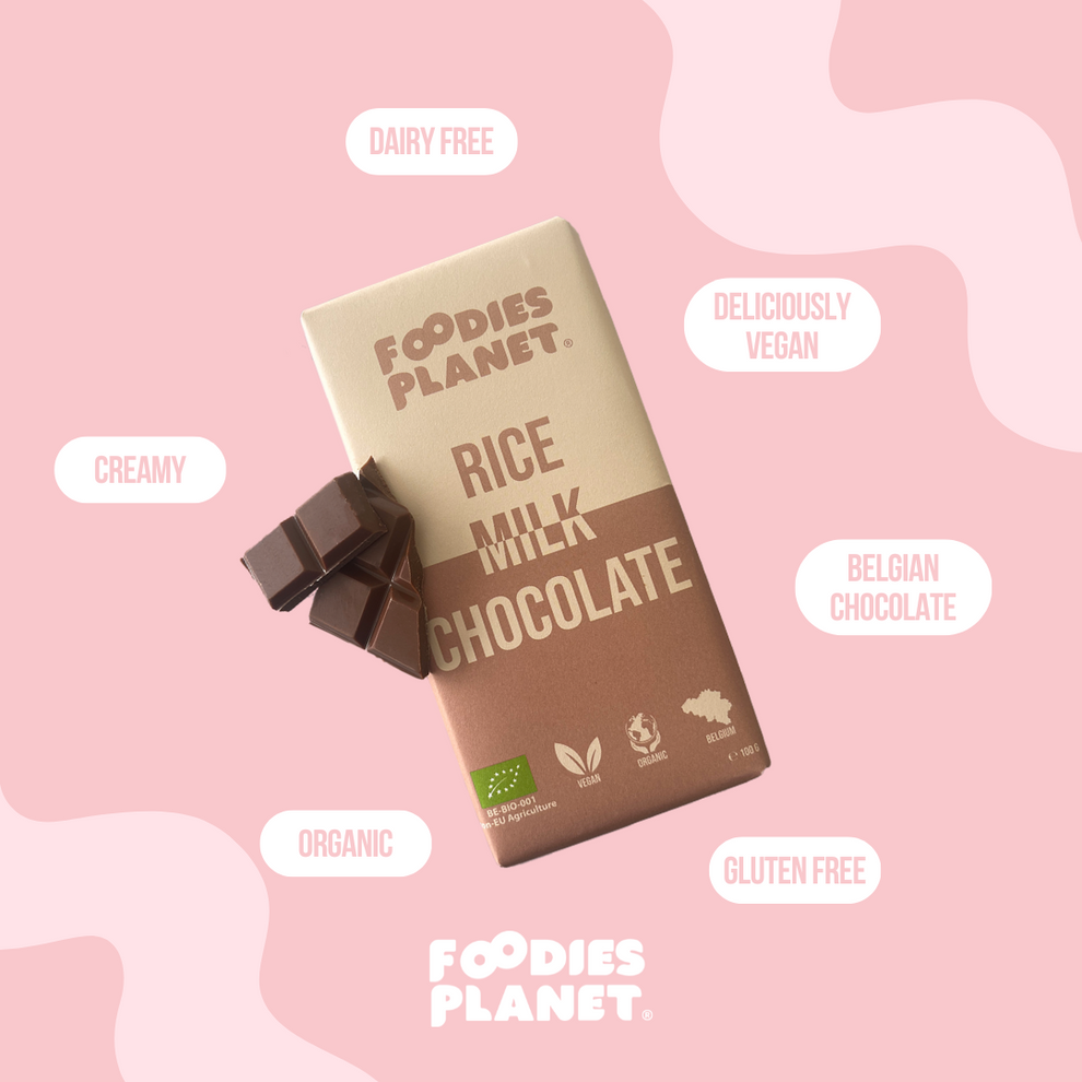 Belgian Rice Milk Chocolate – FOODIES-PLANET®